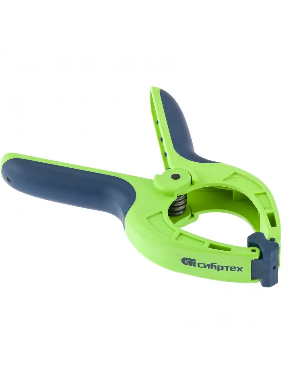 Струбцина клещеобразная 3-3/16, пластиковый, СИБРТЕХ, 20788