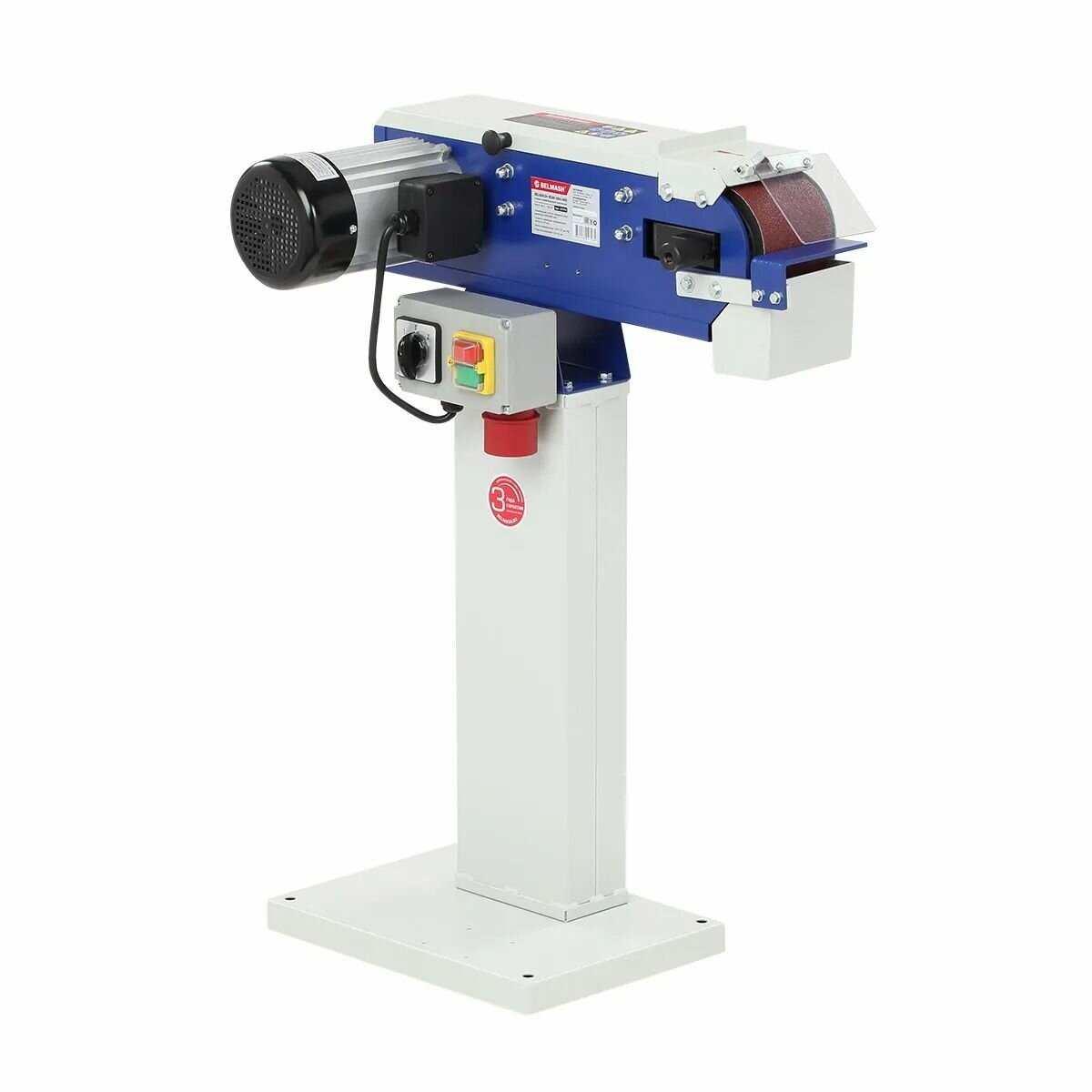 Станок шлифовальный ленточный BELMASH BSM-484/400