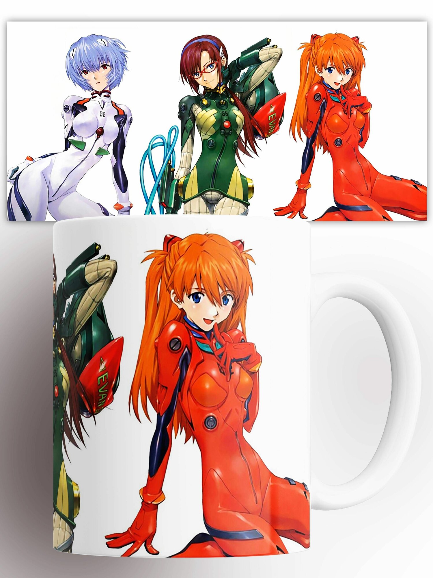 Кружка аниме Евангелион Evangelion 330 мл