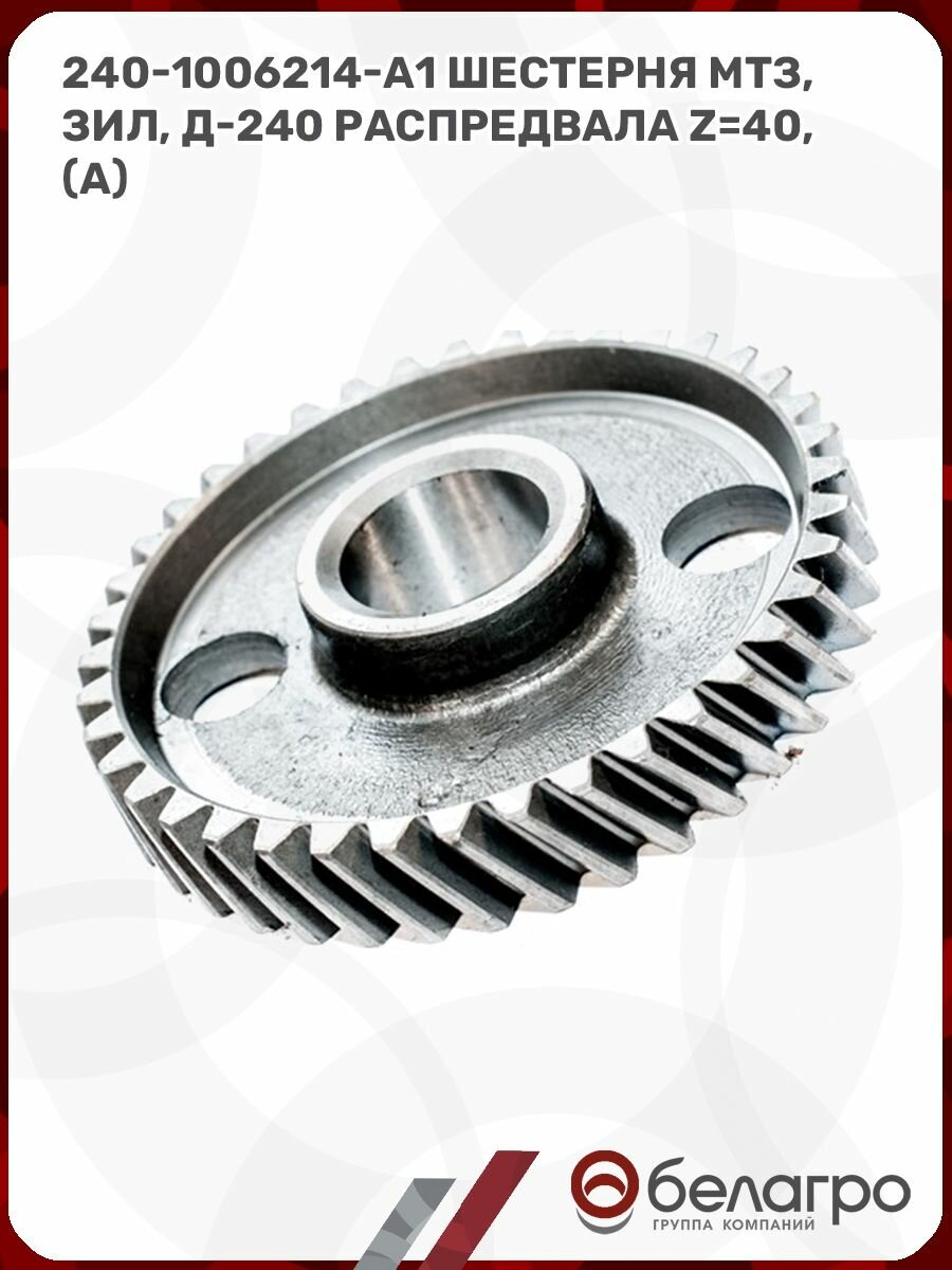 240-1006214-А1 Шестерня МТЗ, ЗИЛ, Д-240 распредвала z 40, (А)
