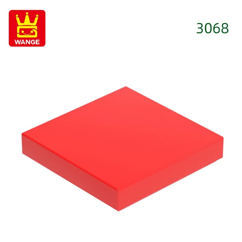 Wange 3068 блочный конструктор светящаяся мозаика Красный, 11. Red