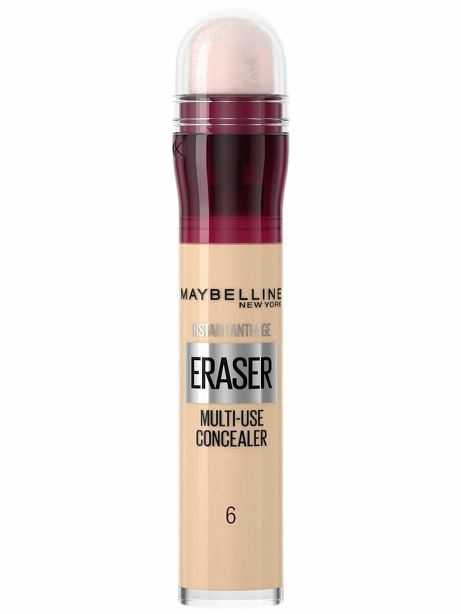 Maybelline Консилер для лица и глаз Instant eraser 06 Нейтрализатор темных кругов