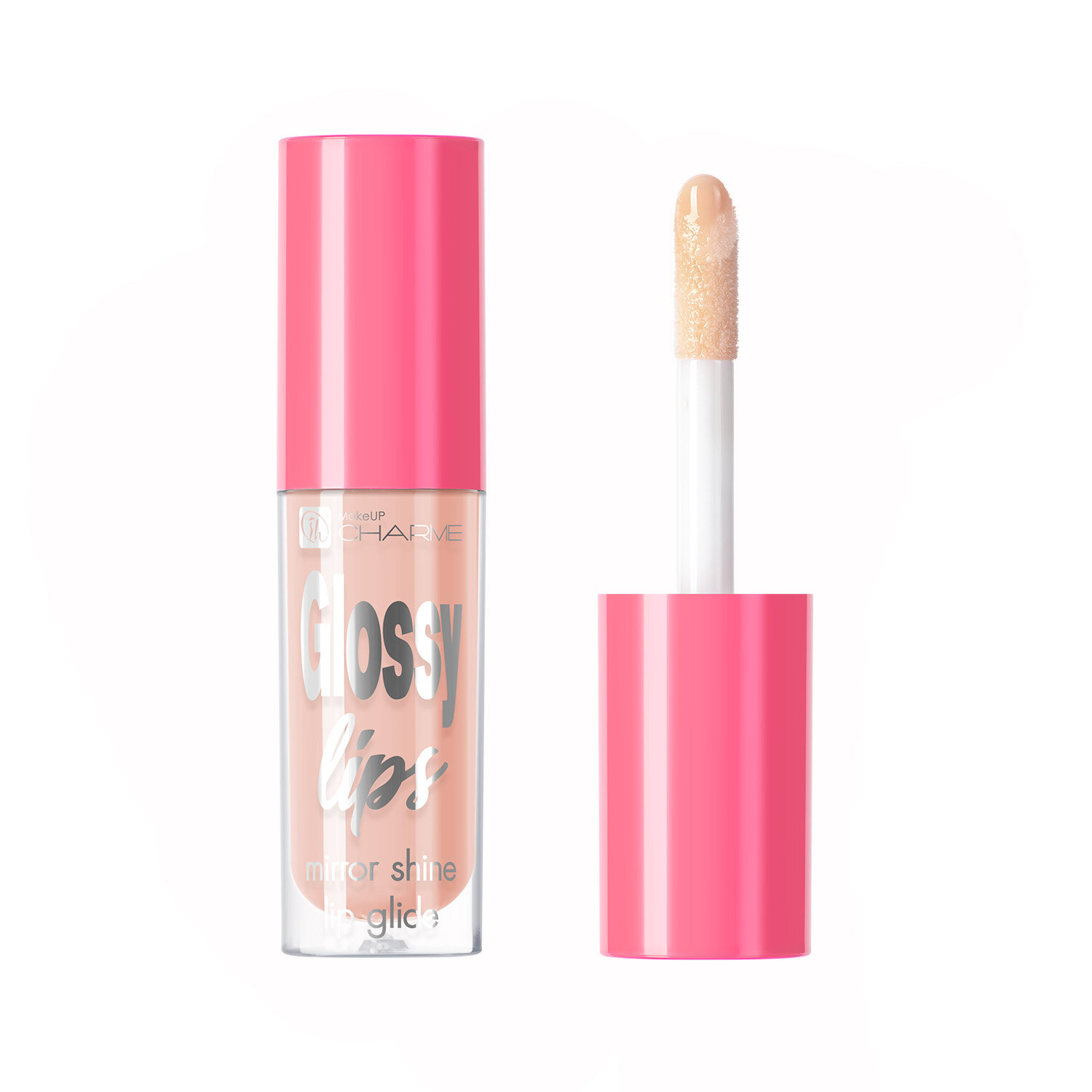 CHARME Глайд для губ зеркальный "Glossy Lip" 103 Персиковый