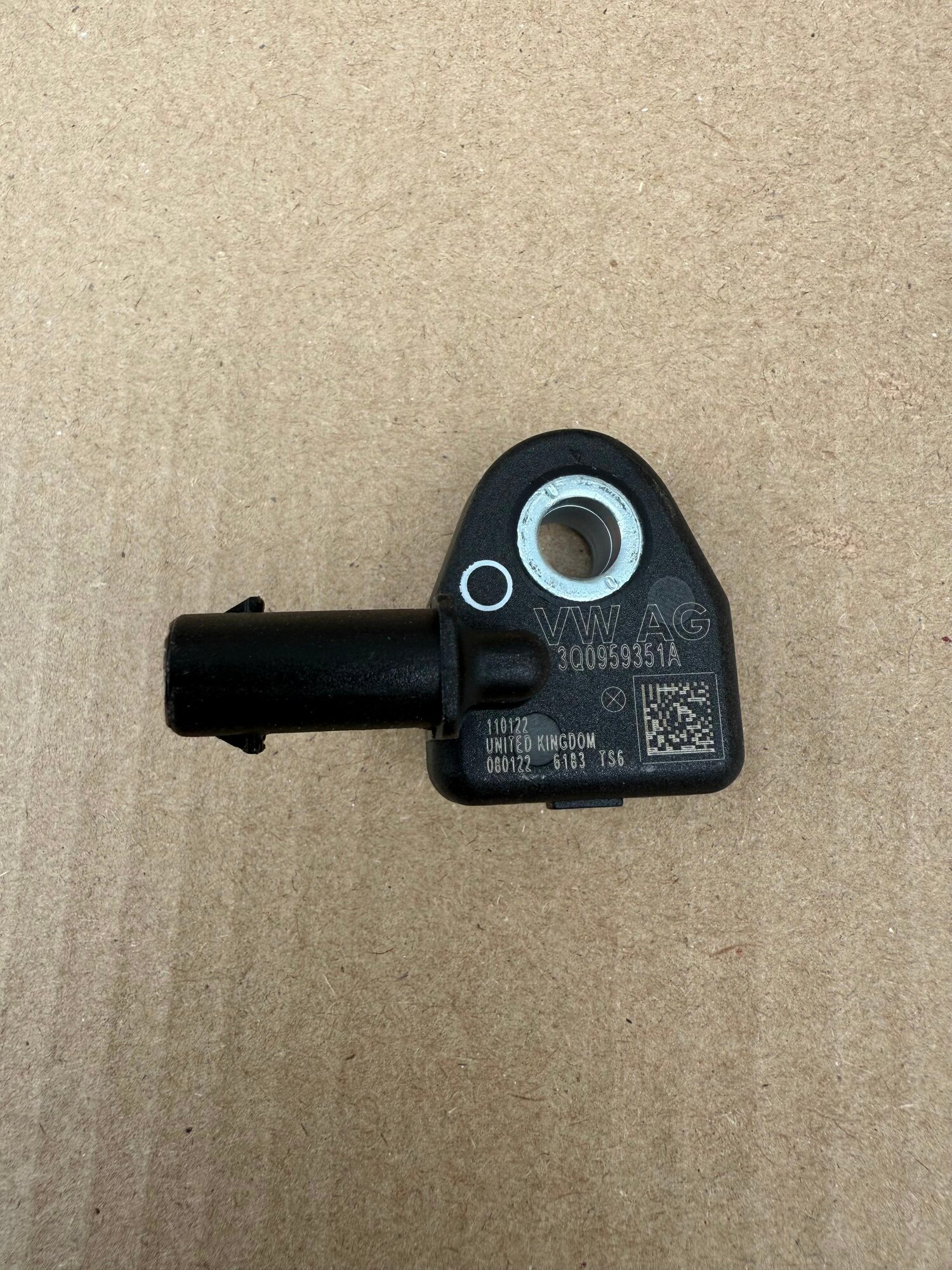 3Q0959351A Датчик удара VAG оригинал новый, airbag, подушки безопасности, датчик ускорения
