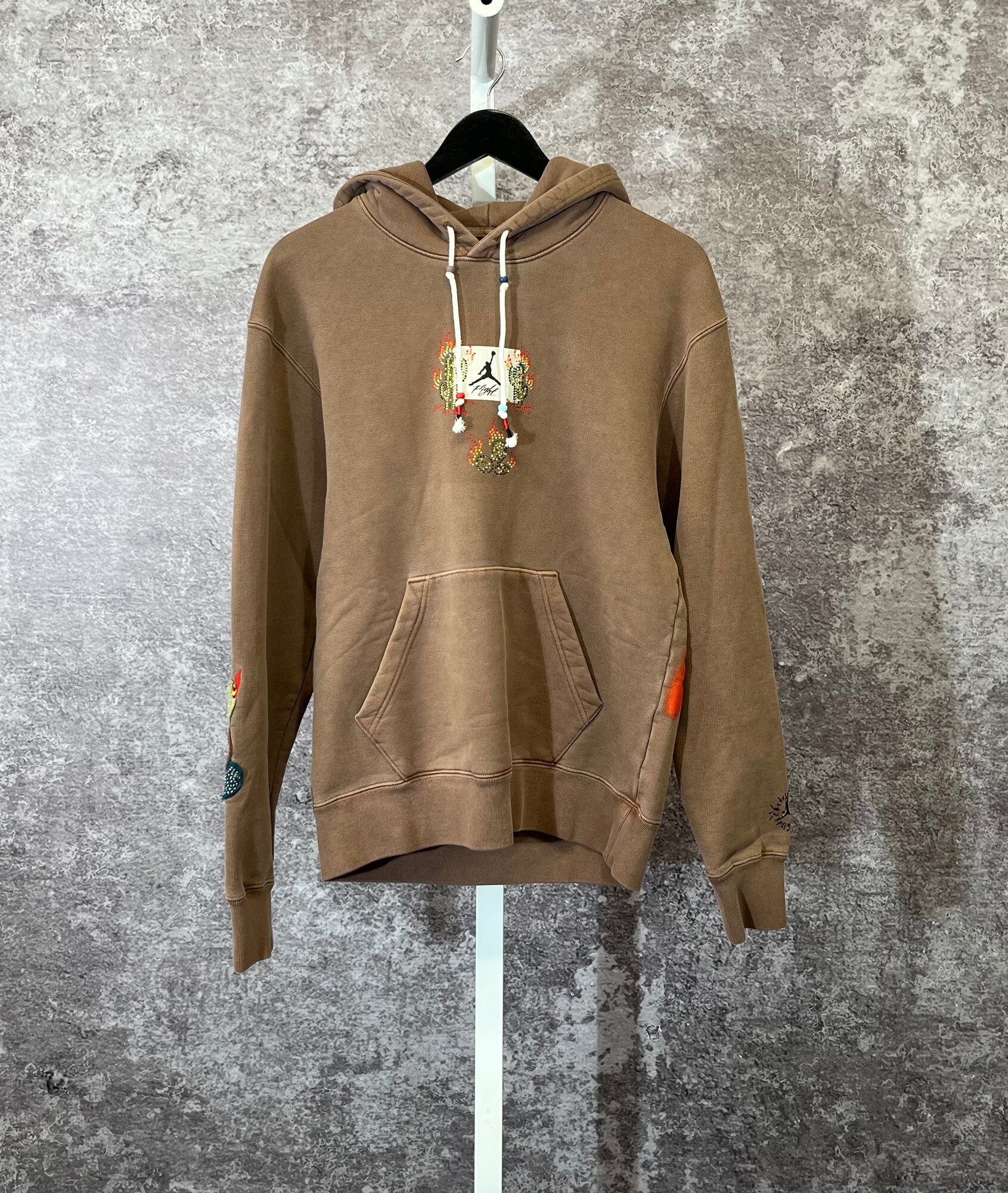 Худи NIKE AIR JORDAN TRAVIS SCOTT HOODIE ARCHAEO BROWN CACTUS JACK
