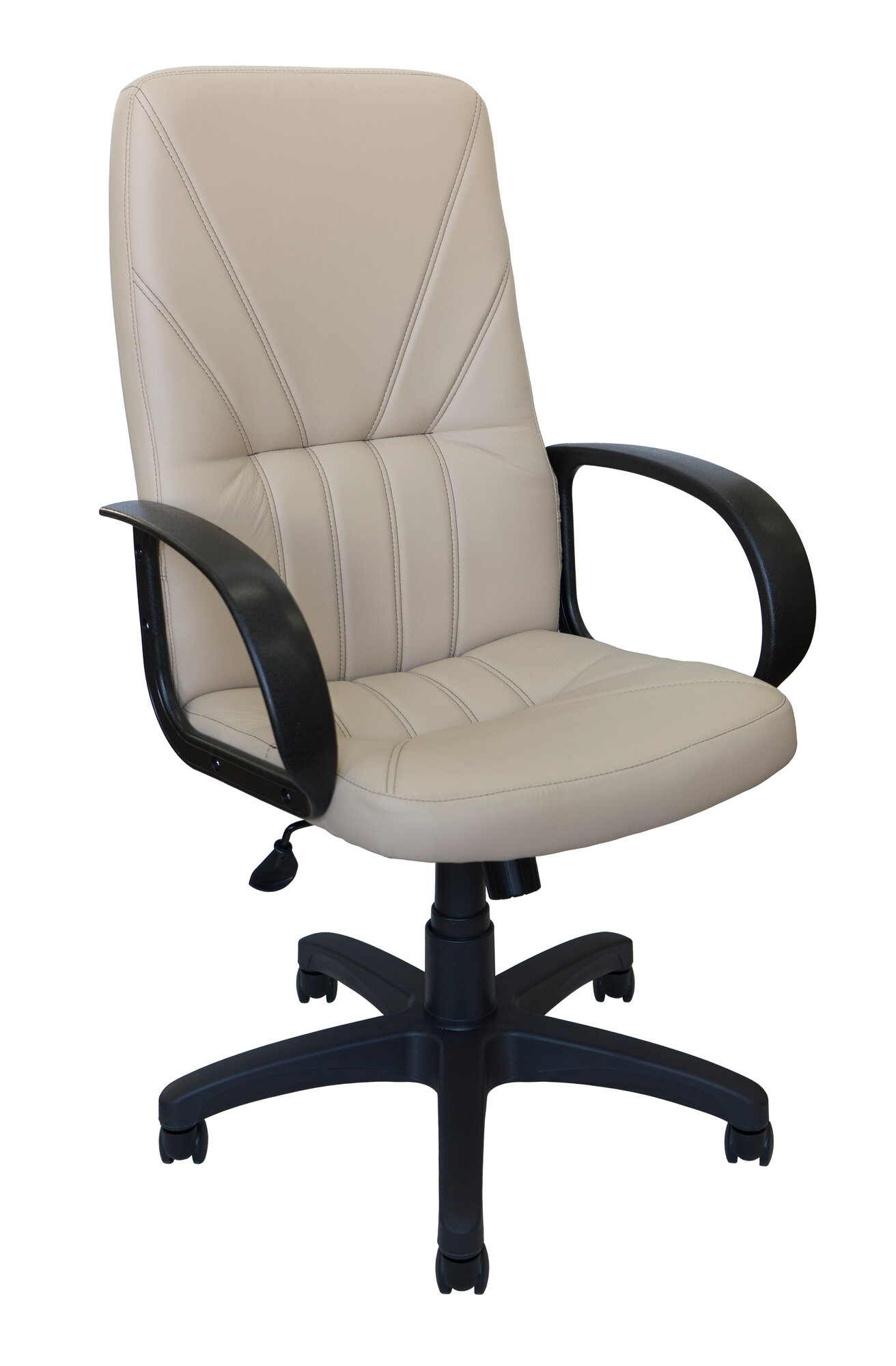 Кресло ЯрКресло Кр37 ТГ, экокожа, регулировка высоты, газлифт, современный дизайн