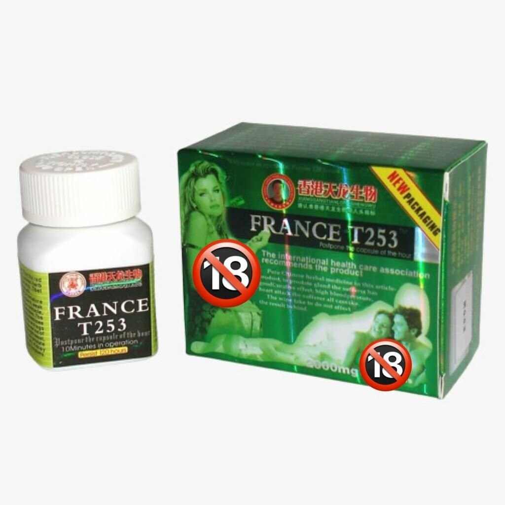 FRANCE T253 / Франс Т253 Мужской возбудитель (виагра) для потенции и эрекции