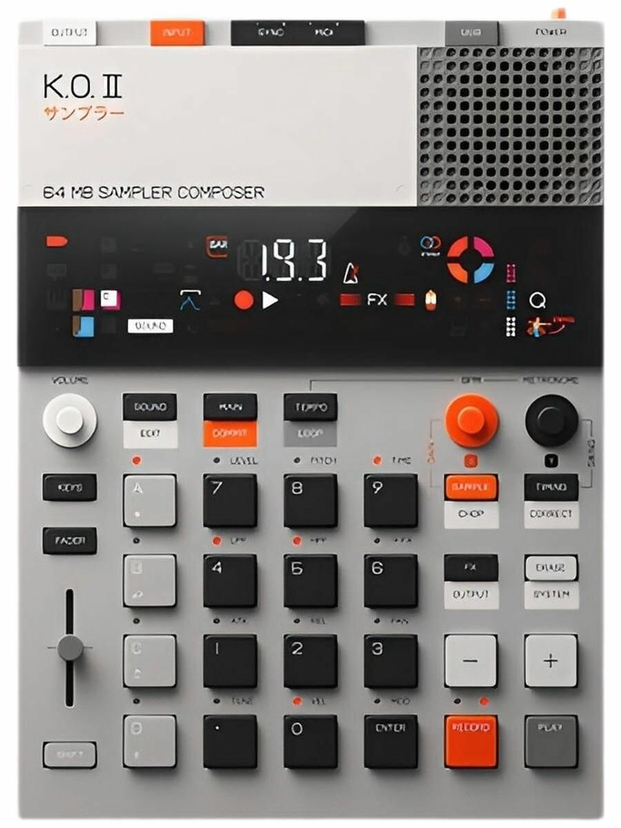 Teenage engineering EP133 K.O. II Сэмплер-Секвенсор, Мечта битмейкера, OS 2.0 с Ресэмплингом