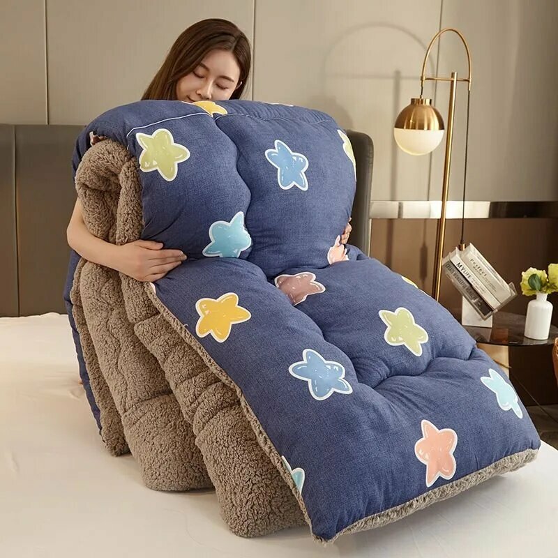 Одеяло Односпальный 150x200 см, Всесезонное, с наполнителем Волокно, Полиэфирное волокно, комплект из 1 шт