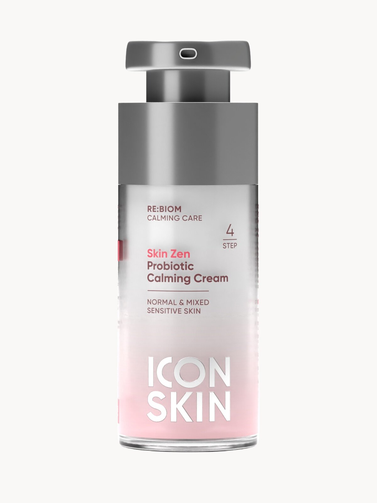 Крем для лица увлажняющий с гиалуроновой кислотой и пробиотиками ICON SKIN RE: BIOM, 30мл