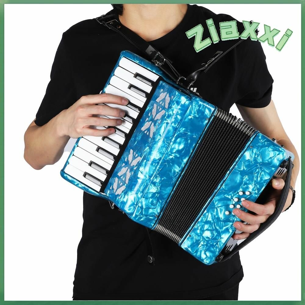 Аккордеон с 8 басами, чистый звук, для начинающих музыкантов