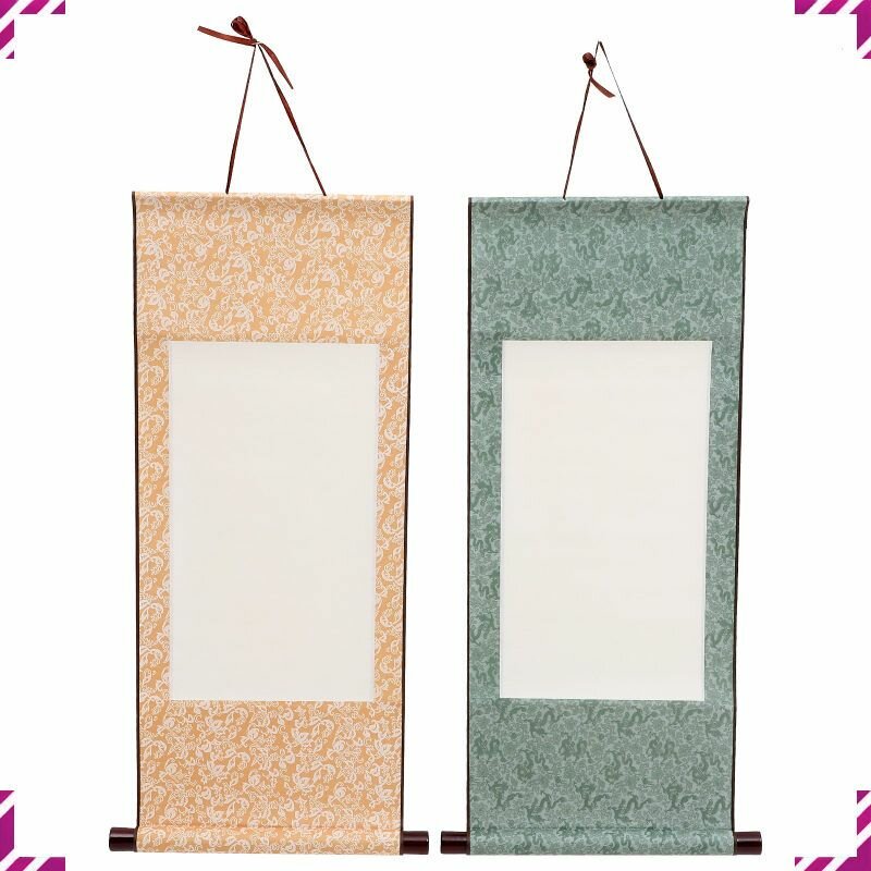 Бумажный Свиток Для Рисования 2 Штук Размер 70.00X35.00X2.50Cm С Хорошей Впитываемостью Для Каллиграфии И Водяными Тонами