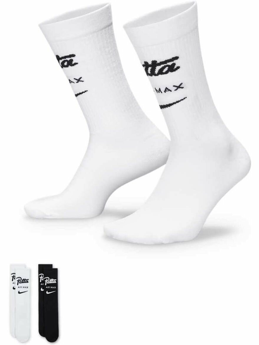 Носки Patta Everyday Essentials Crew Socks 2PP, комплект