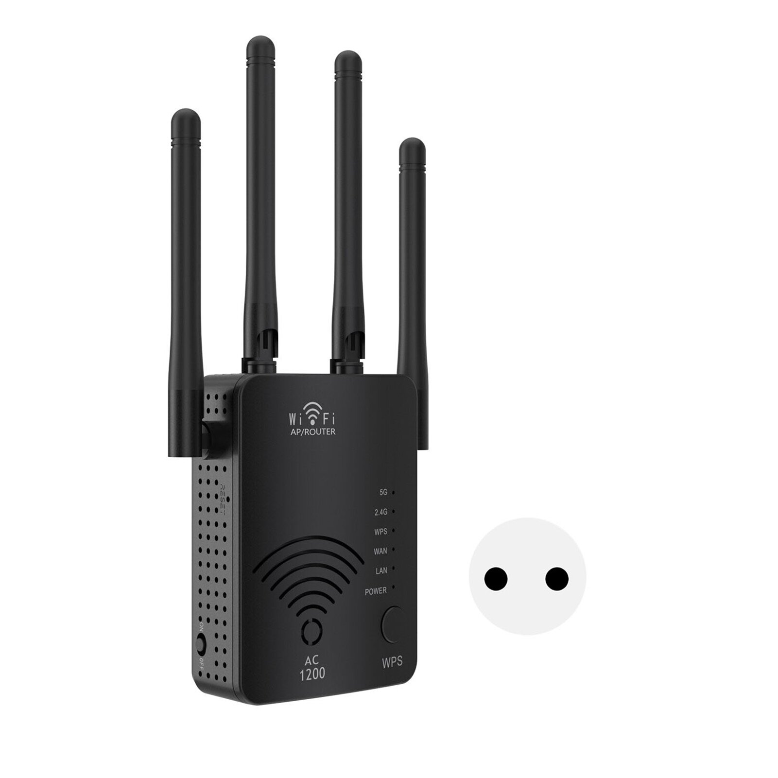 Беспроводной маршрутизатор 5G 1200М, 300Мбит/с, 4 режима, 100-240В