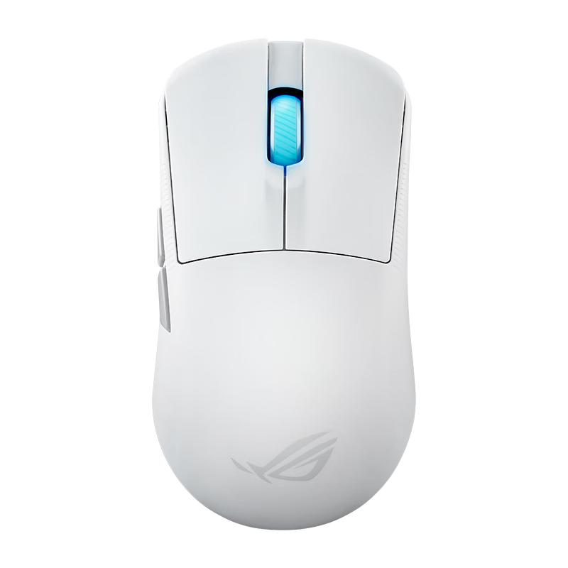 Игровая мышь ROG Dragon Scale Ace Mini Wireless Tri-Mode, AimPointPro Optical Sensor, Wireless 8K, Moonlight White