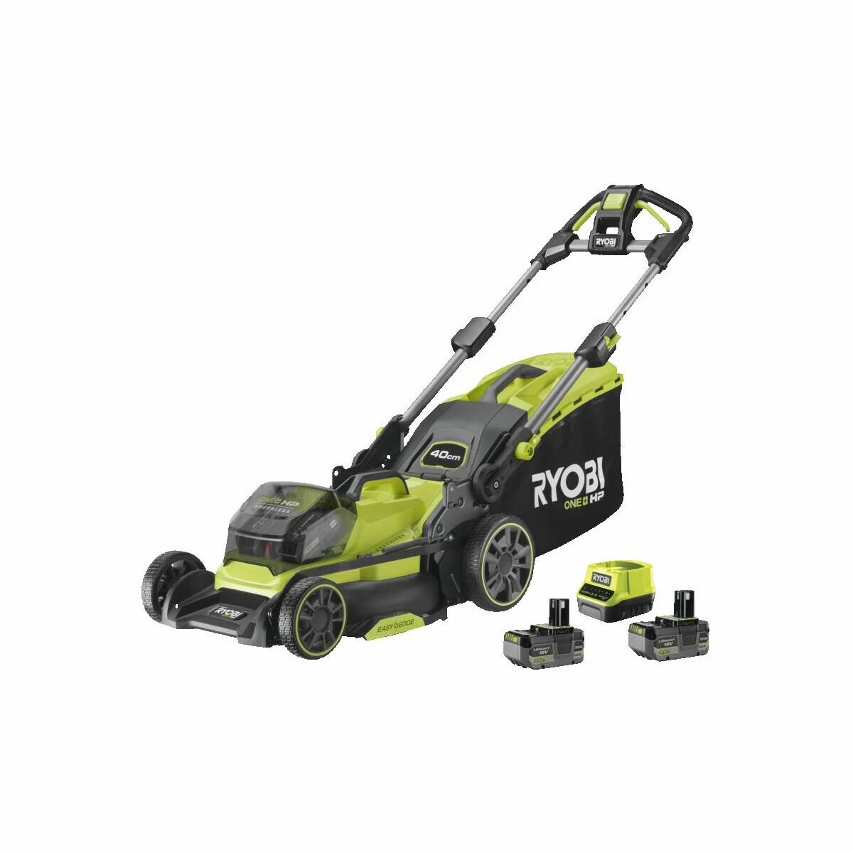 Газонокосилка Ryobi RY18LMX40B-240 (5133005481) 18В бесщеточная
