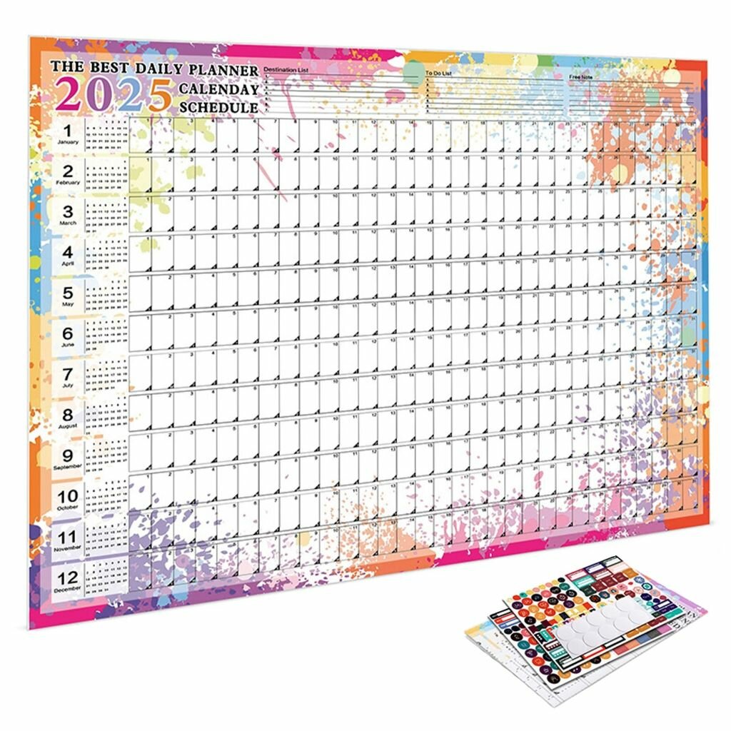 Календарь на 2025 год для школы