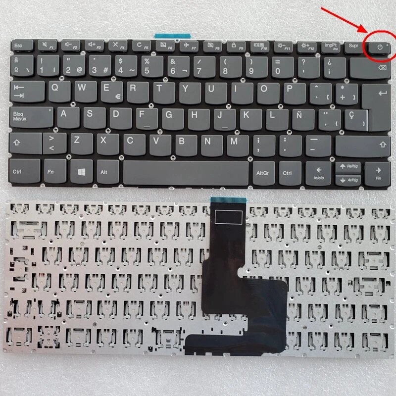 Подходит для клавиатуры Lenovo 14sIIL 2020, 14sIML 2020, 14SARE 2020, E41-55, E4-ARR ничего_[Совершенно новый/для