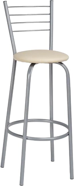 Барный стул Woodville Sadov ваниль в крапинку, светлый мусс