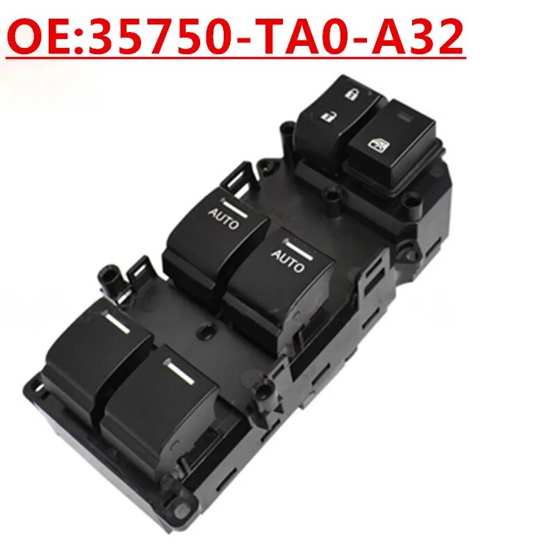 OE:35750-TA0-A32 35750-SZA-A11 35750-TL2-A12 35750-TA0-A31 Для Honda Accord 2008-2012, переключатель управления стеклоподъемником Pilot