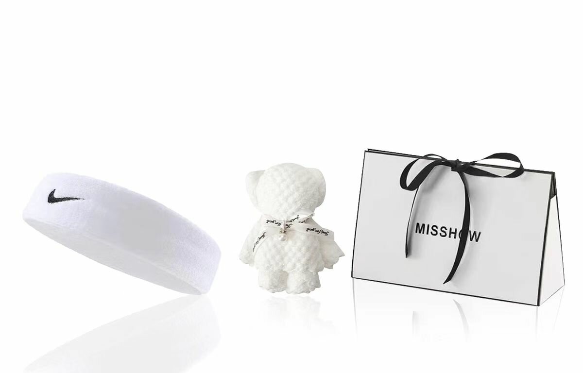 Повязки на голову унисекс Nike, белые, из полиэстера, спортивные, легкие, для активного отдыха и тренировок