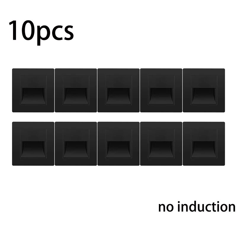 Индукционная лестничная лампа LED Black no induction