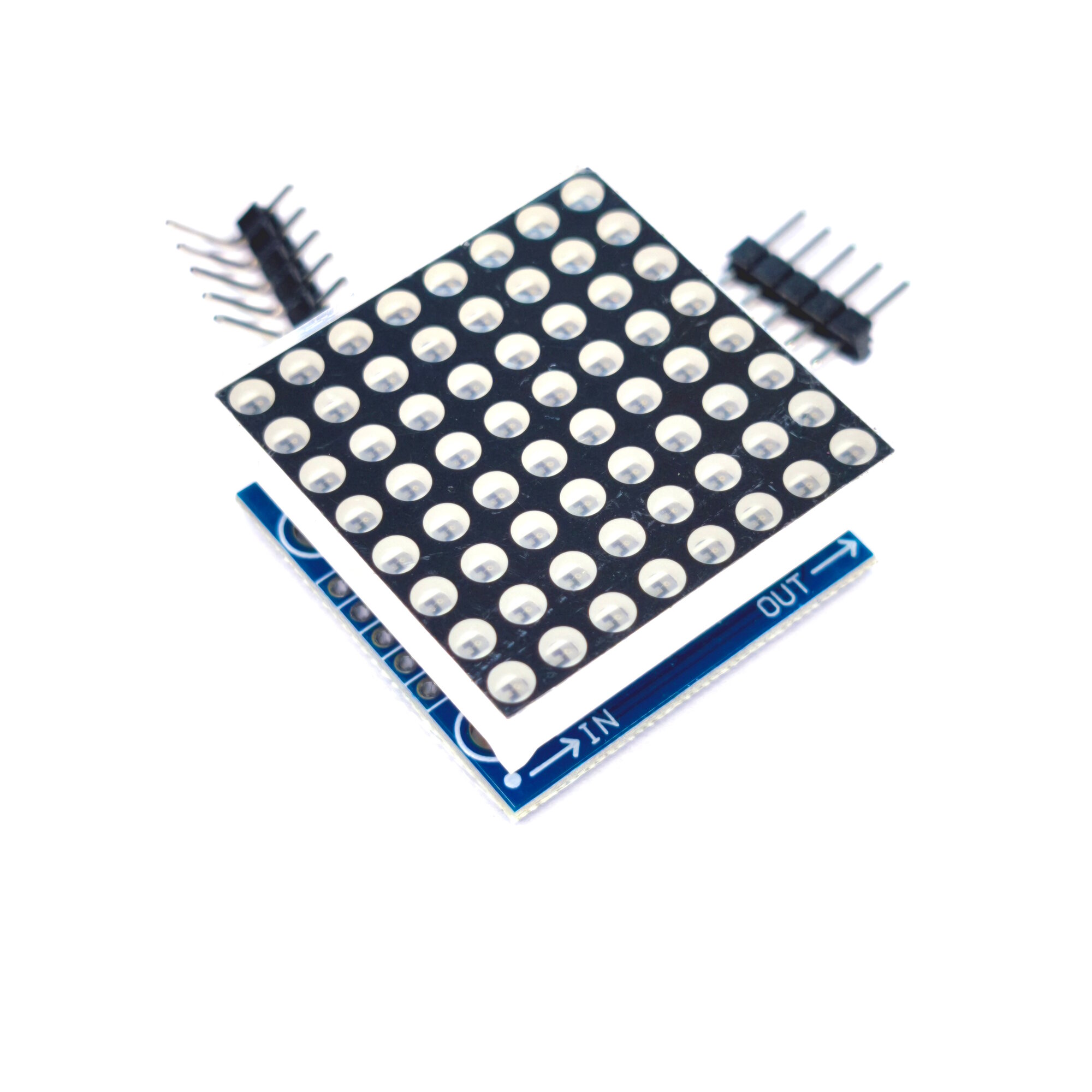 Матрица 8x8 MAX7219 красная (управление через SPI интерфейс)