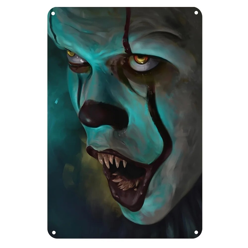 Металлический Жестяной Плакат В Стиле Ретро Для Хэллоуина, Фильмов Ужасов, Настенный Декор, Винтажный Бар, Клуб, Ретро