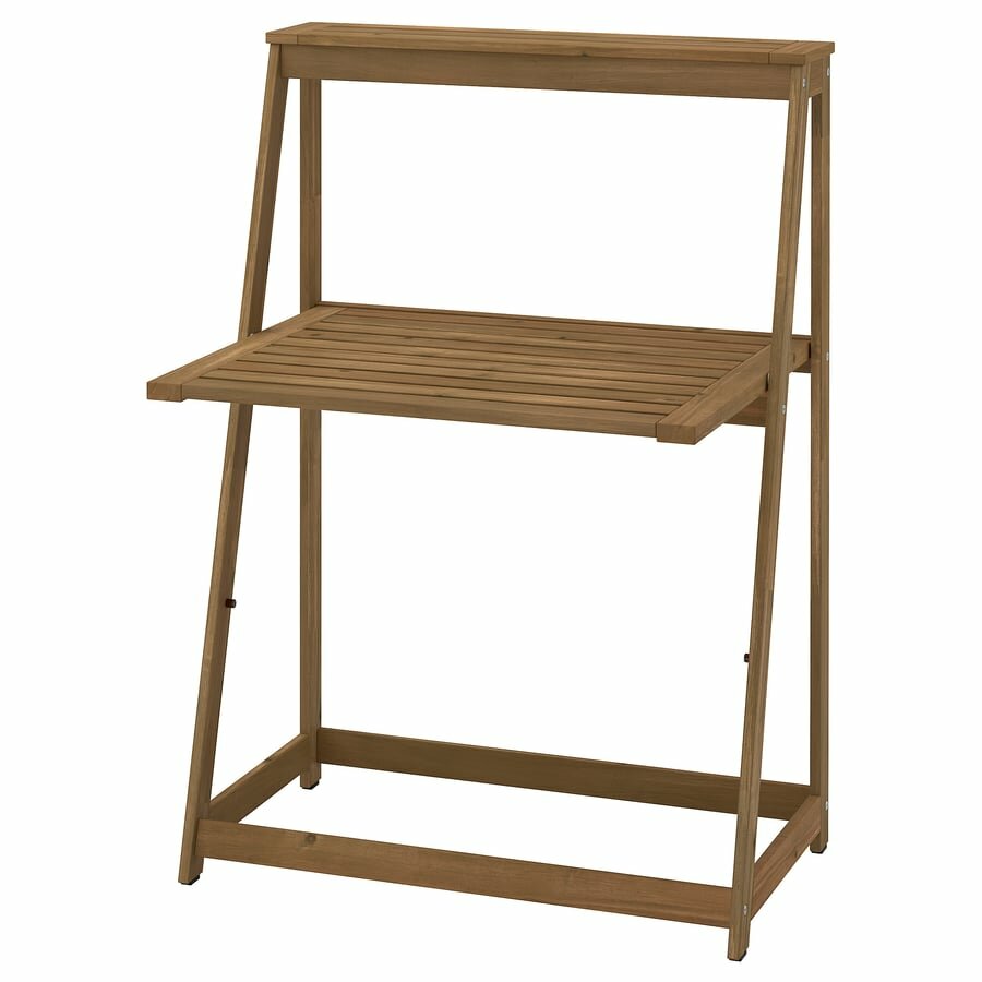 Складной стол IKEA DJUPON, цвет коричневый, 905.392.70