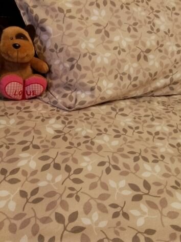 Простыня Фланель Веточка, 180x200 см