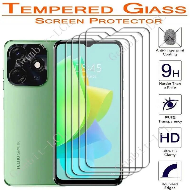 Защитная пленка на Tecno Spark 10 4G, 2 шт.