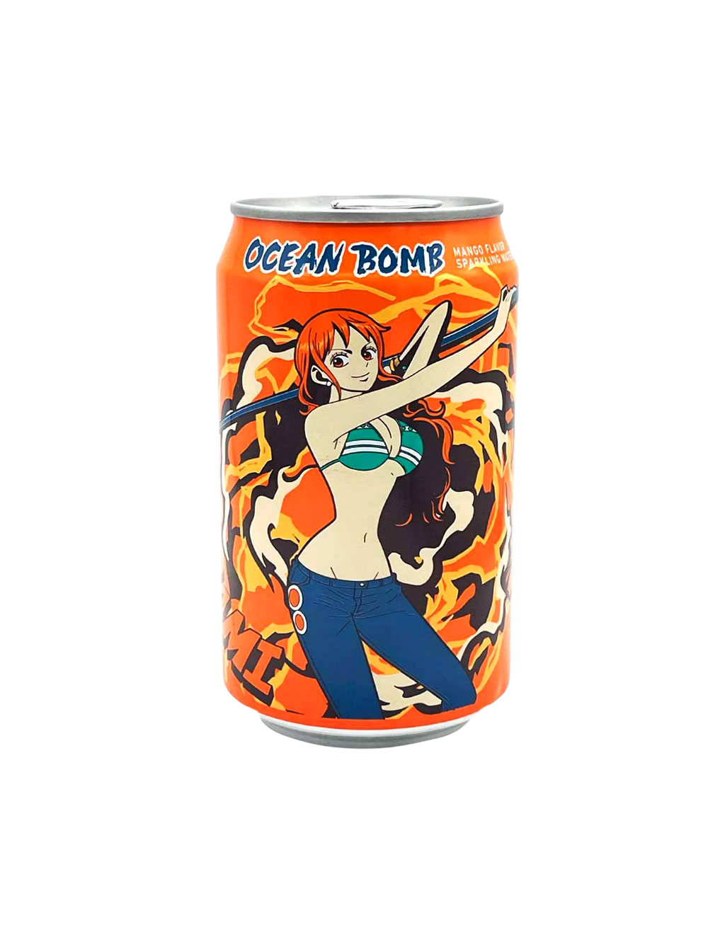 Напиток газированный Ocean Bomb One Piece сочное манго 330 мл, Тайвань
