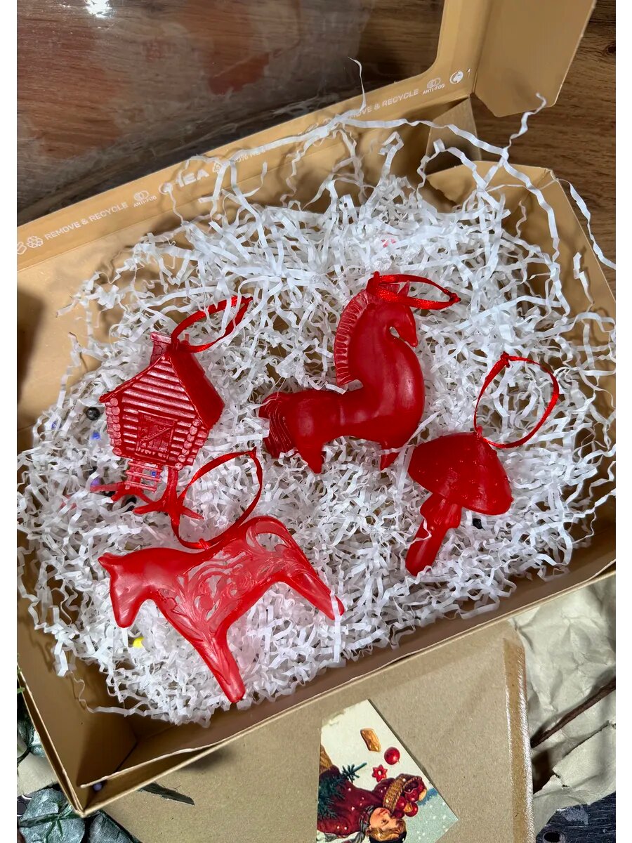 Набор украшений Зимняя сказка: 4 предмета