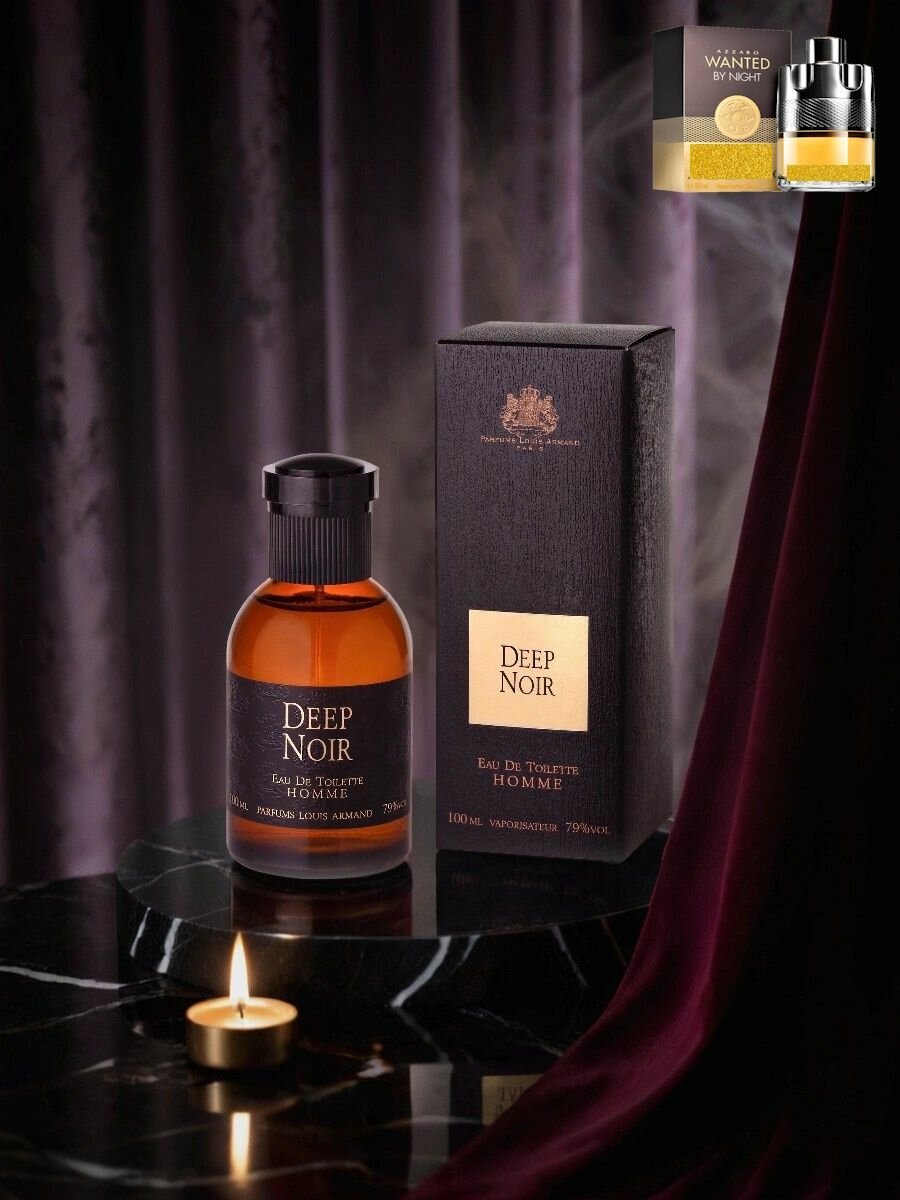 Parfums Eternel Туалетная вода Deep Noir (серия Vanilla by Louis Armand), 100мл.