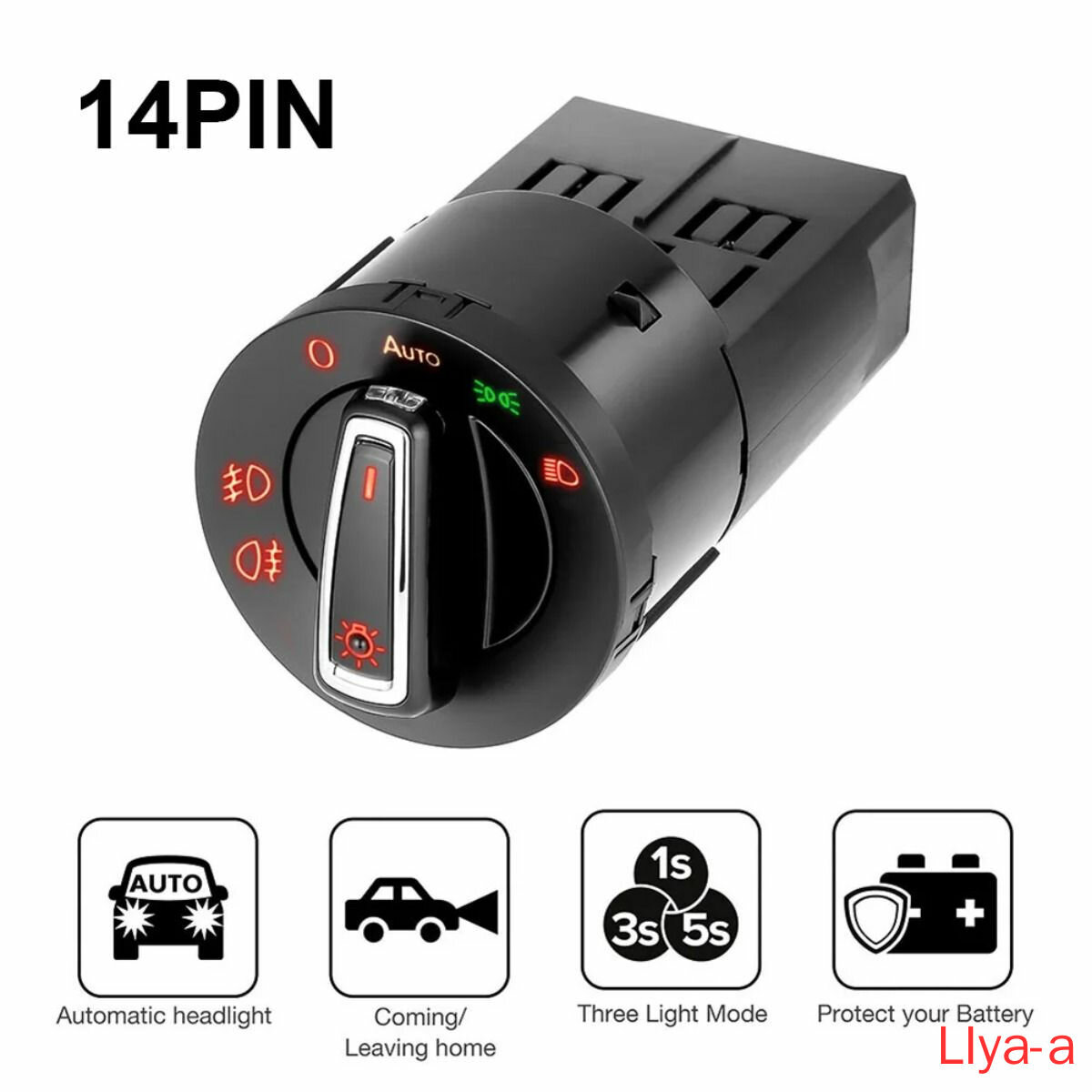 Переключатель света с противотуманными фарамиБлок управления для VW Polo Golf Jetta Passat VW Polo Golf