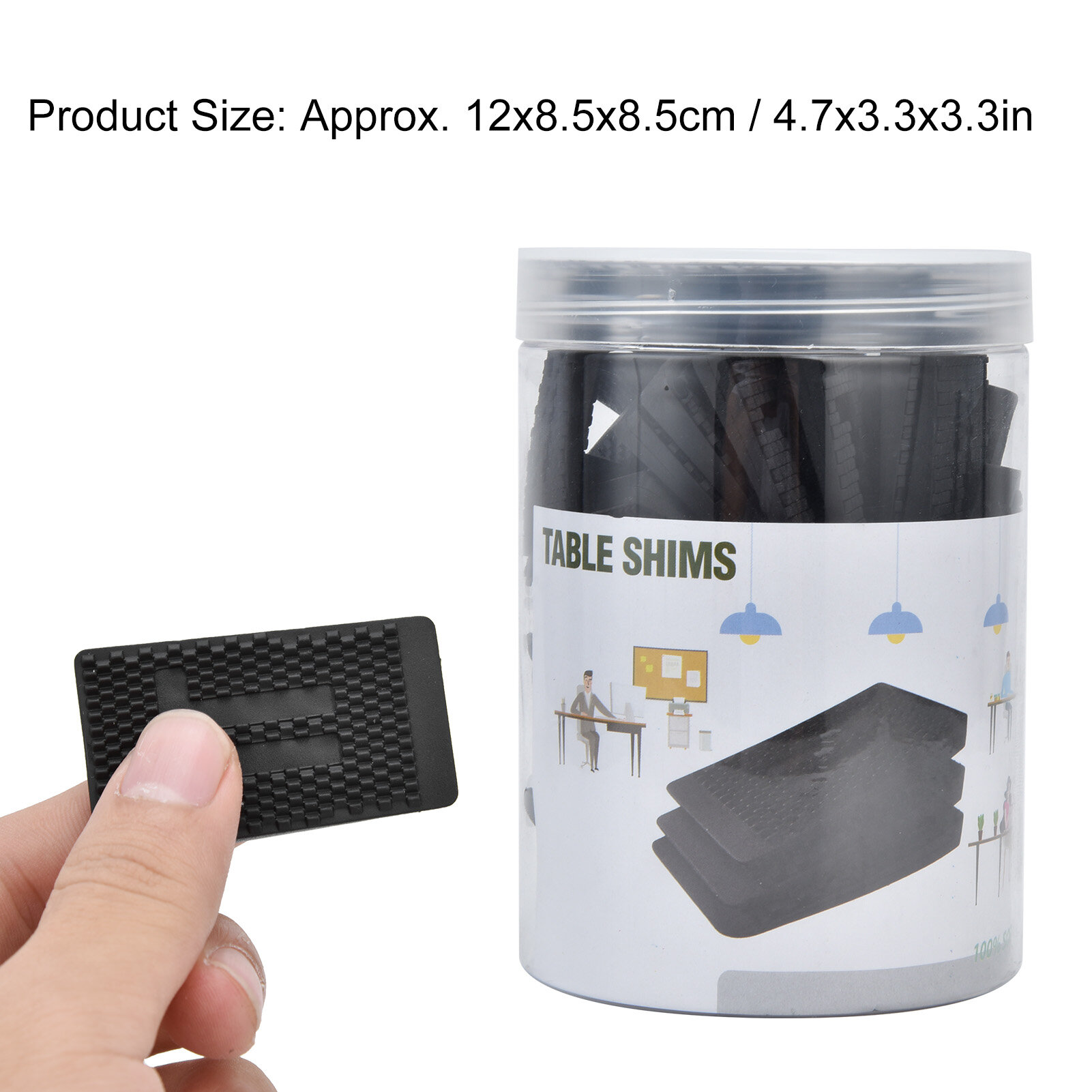 35 шт. подставки для столов в ресторане DIY, выравниватели для бытовой мебели для школы, домашнего офиса, больницы