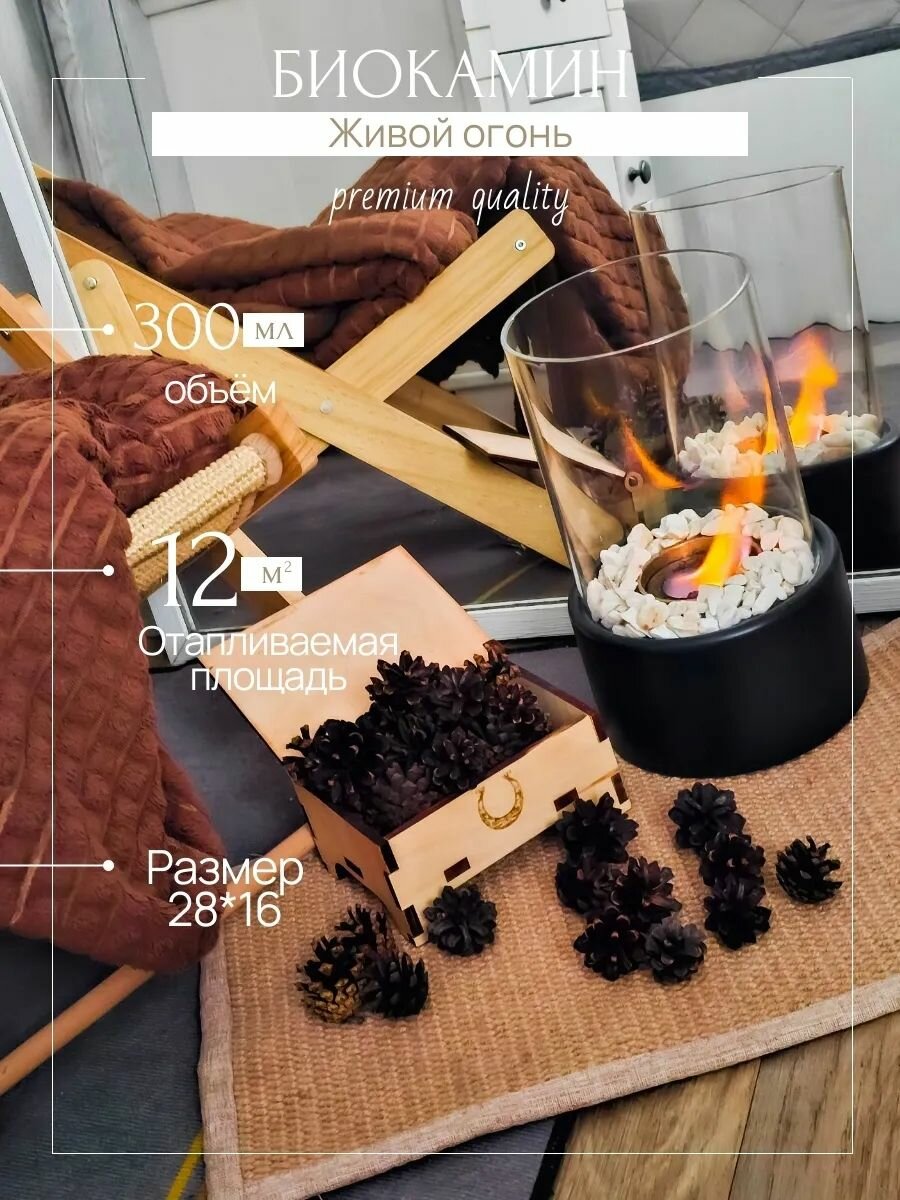 Биокамин Напольная, Настольная установка