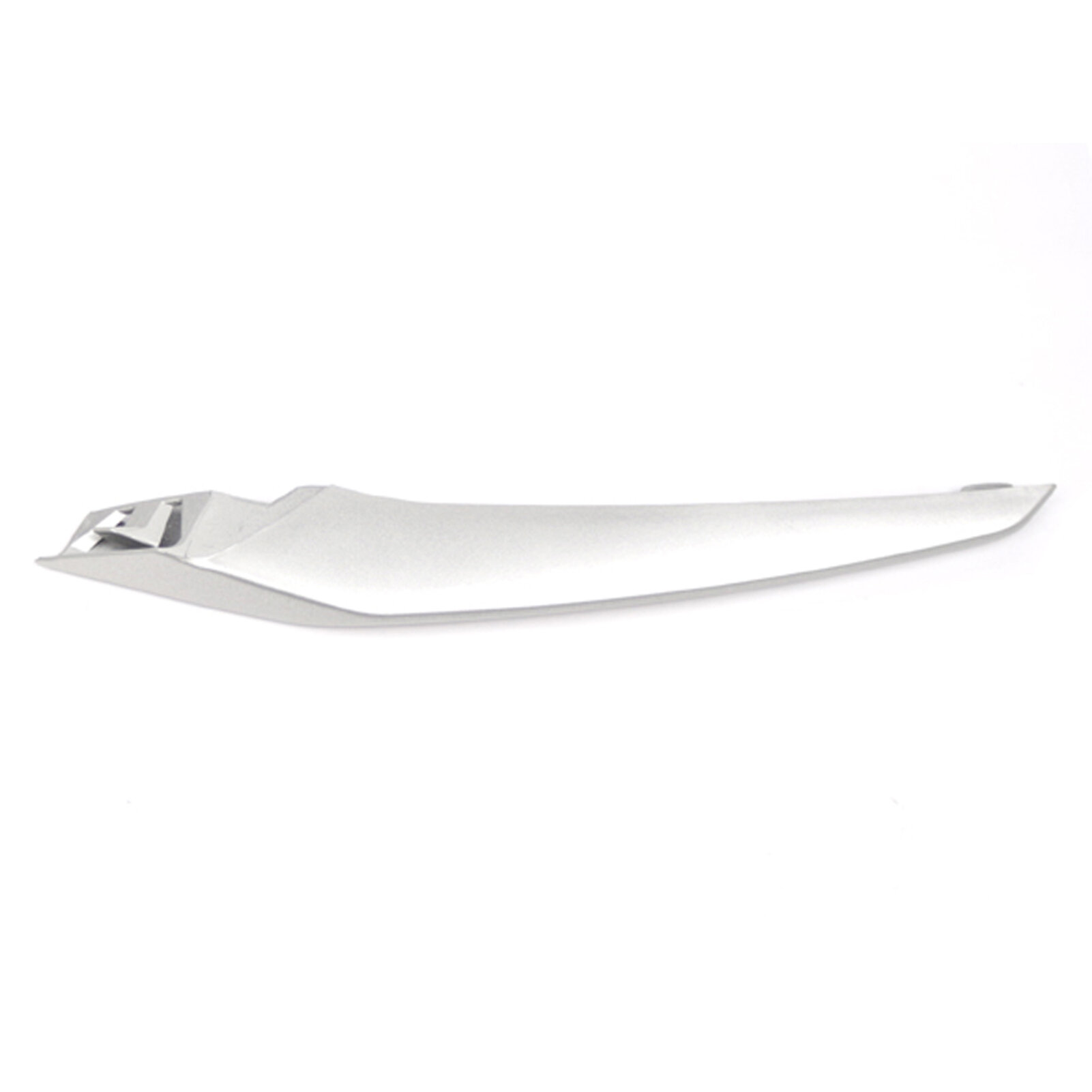 Ремонтная облицовка противотуманных фар, левая обкладка противотуманных фар для BMW 3 Series F30 F31 2011.01 - 2018 SPORT-LINE, пластик, серебристый, 26*3.8*2.2см, вес 29г, OEM 51117293105, упаковка 28*7.5*4см, вес упаковки 32г, 1 шт.