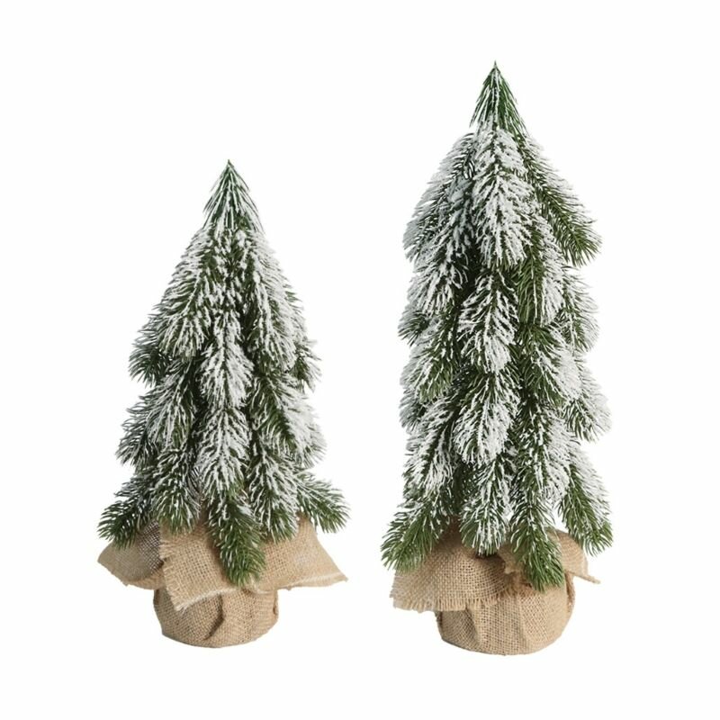 (2 шт.) Мини-елочка из пихты на Рождество - C