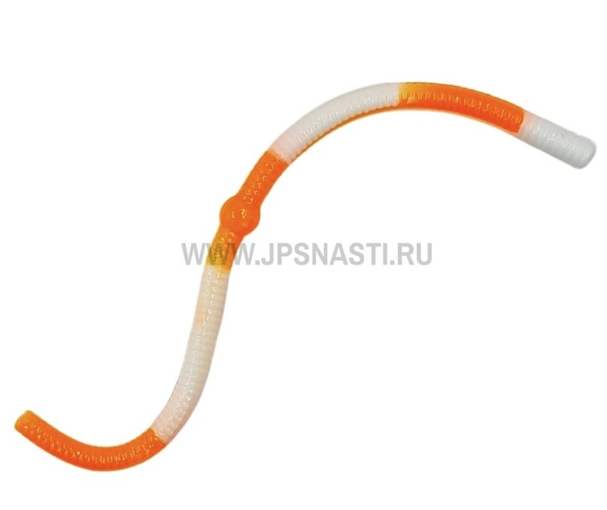 Силиконовые приманки Cool Place Doshirak, белый/оранжевый, сыр