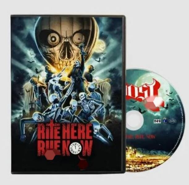 Фирменное издание Ghost - Rite Here Rite Now Ultra HD Blu-ray 4K