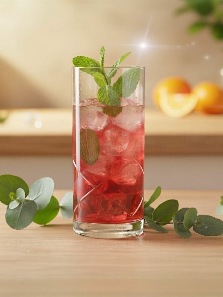 Стаканы (2шт) хрустальное стекло для воды REGATA 300 мл. STENOVA HOME