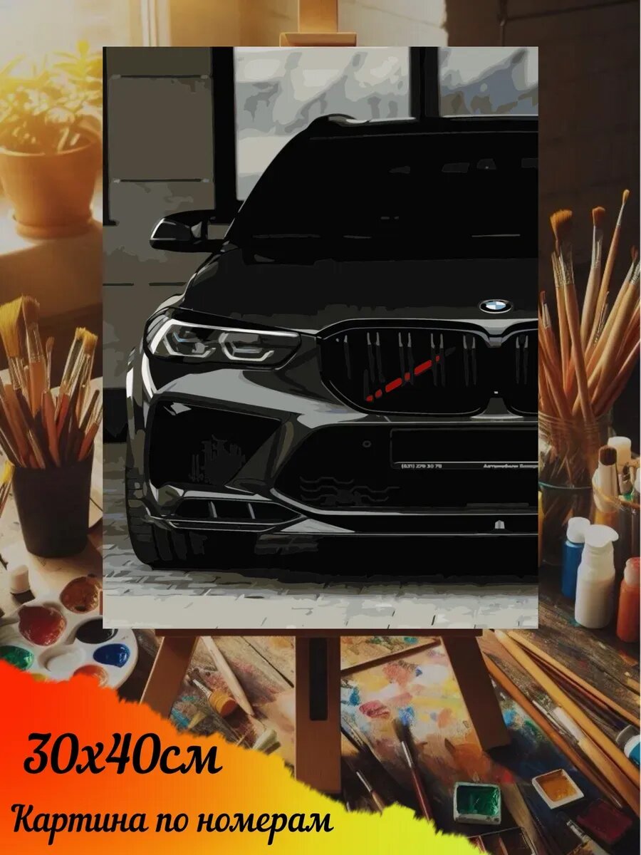 Картина по номерам бмв х 5