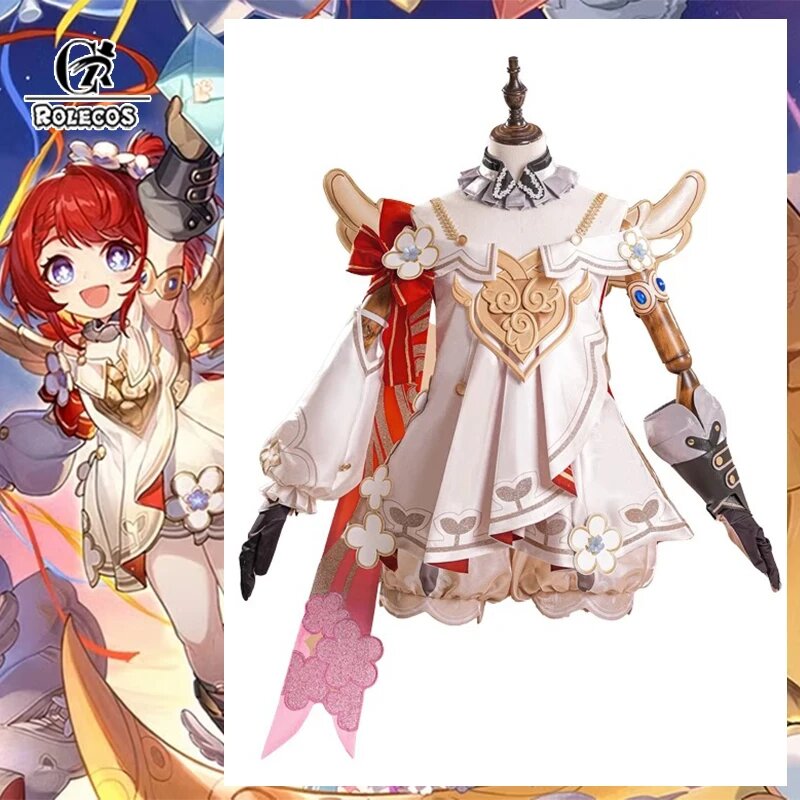 ROLECOS Косплей костюм Tribbie из Honkai: Star Rail для женщин L
