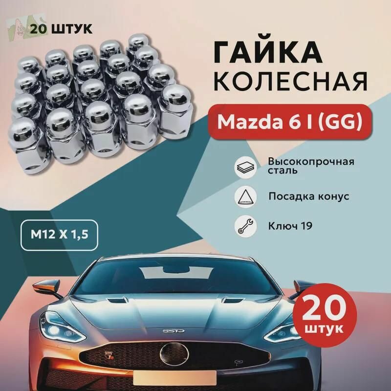 Гайка колесная