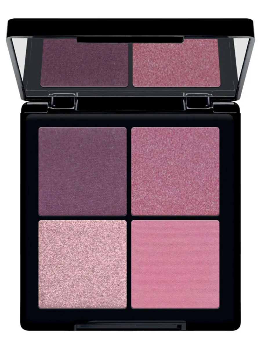 Тени для век Make Up Factory Artist Studio Quad, Палетка, 84 Розовый шепот