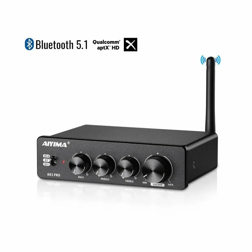 Усилитель Aiyima A01 Pro Bluetooth
