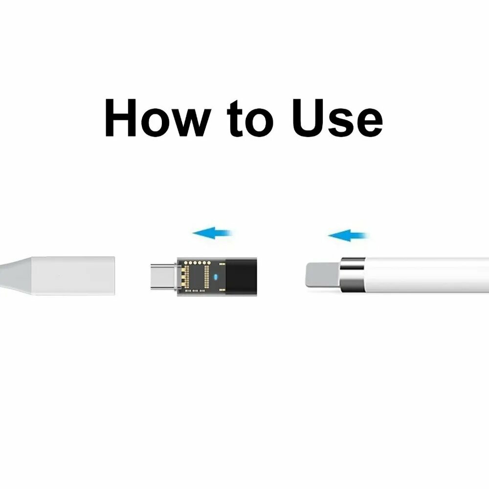 Адаптер USB-C для Apple Pencil 1 — фото 1
