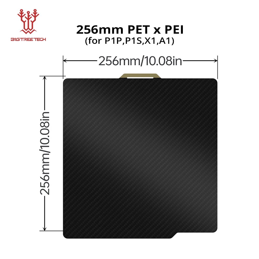 BIGTREETECH платформа 256x256 мм PETxPEI