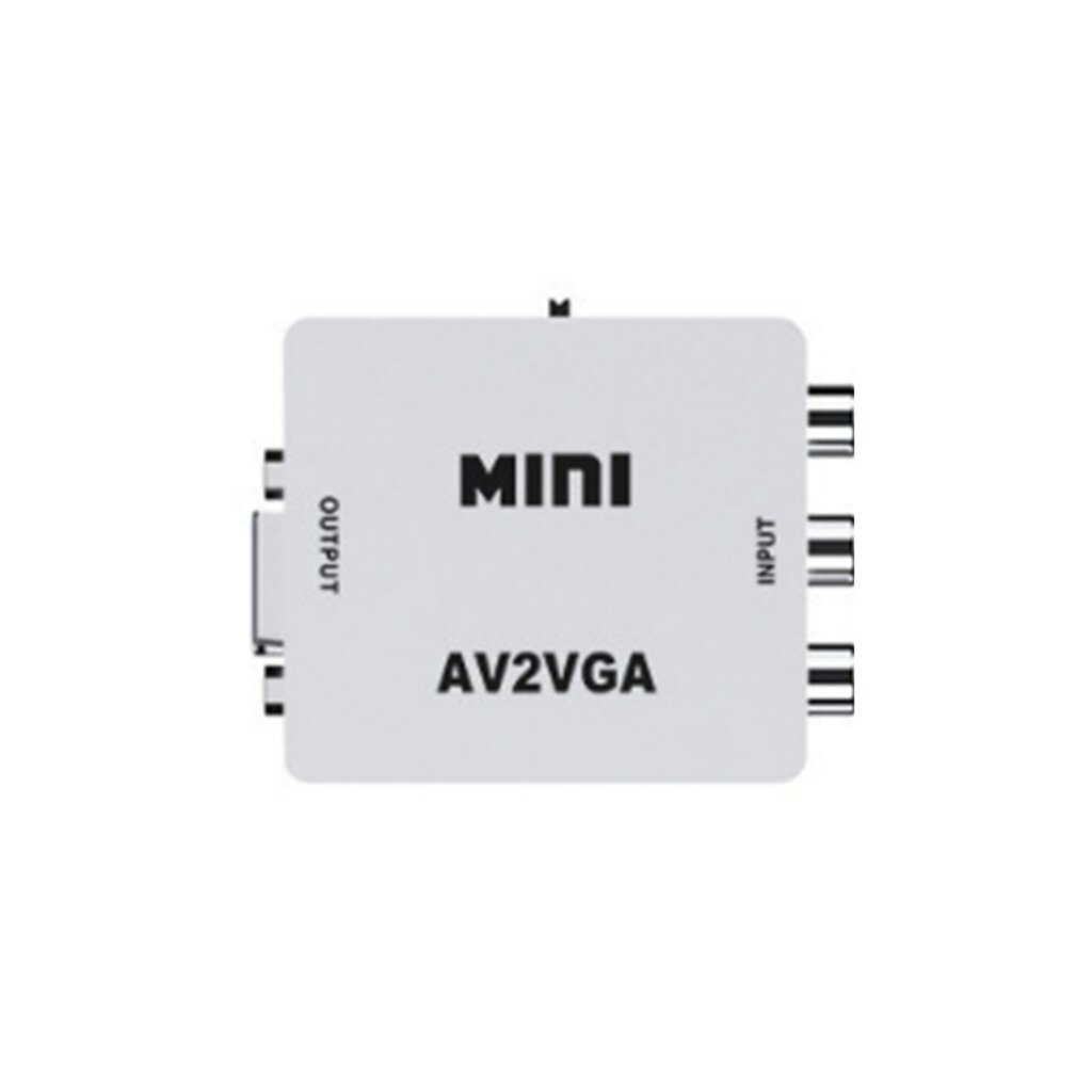 Конвертер аудио и видео AV в VGA 1080P HD